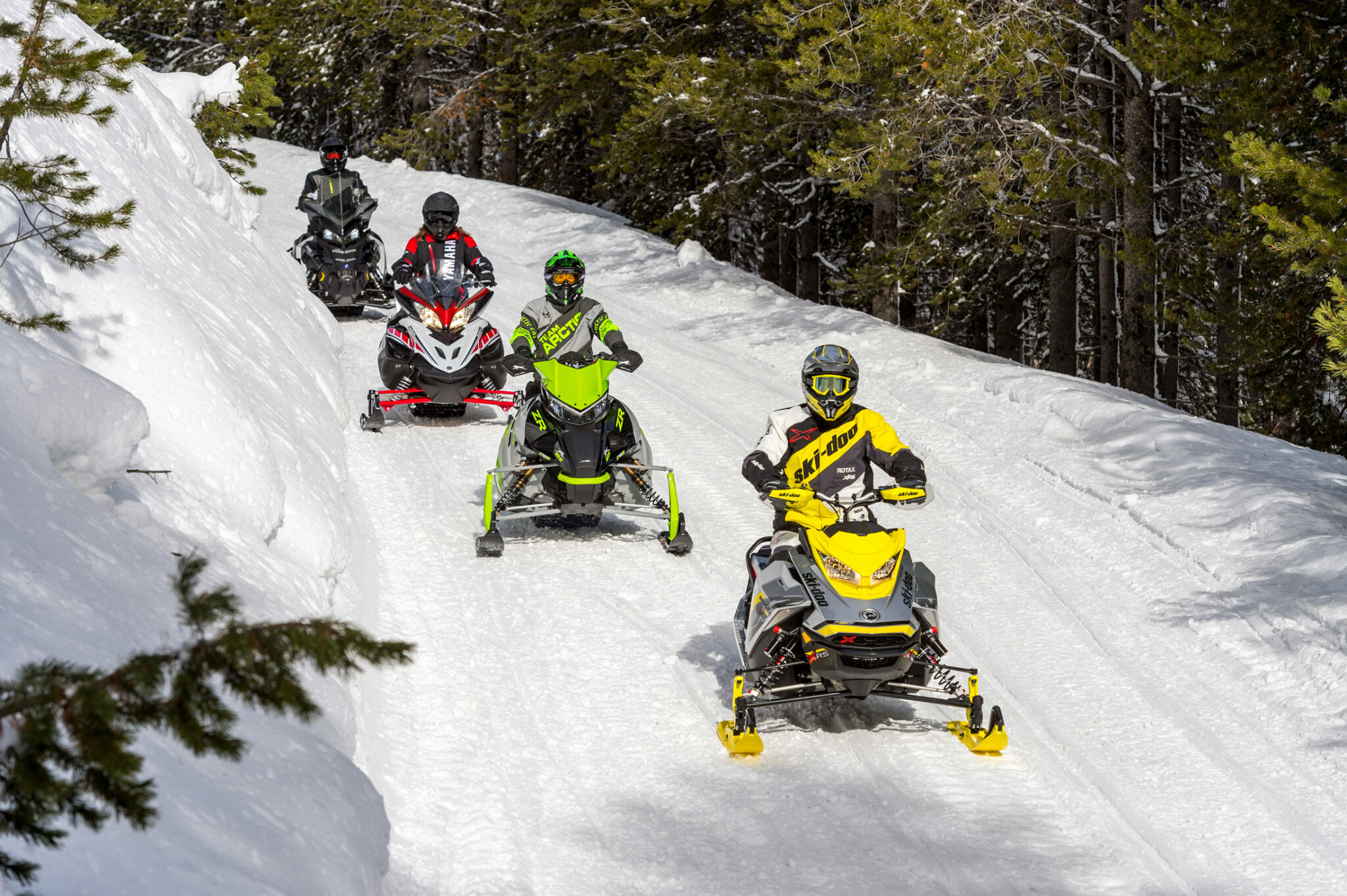 West Yellowstone, Montana - Snowtracks